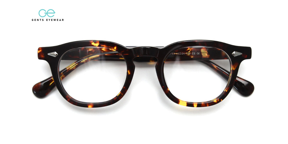 Arnold Tortoise Round Eyeglasses For Men | GentsEyewear.com – Gentseyewear