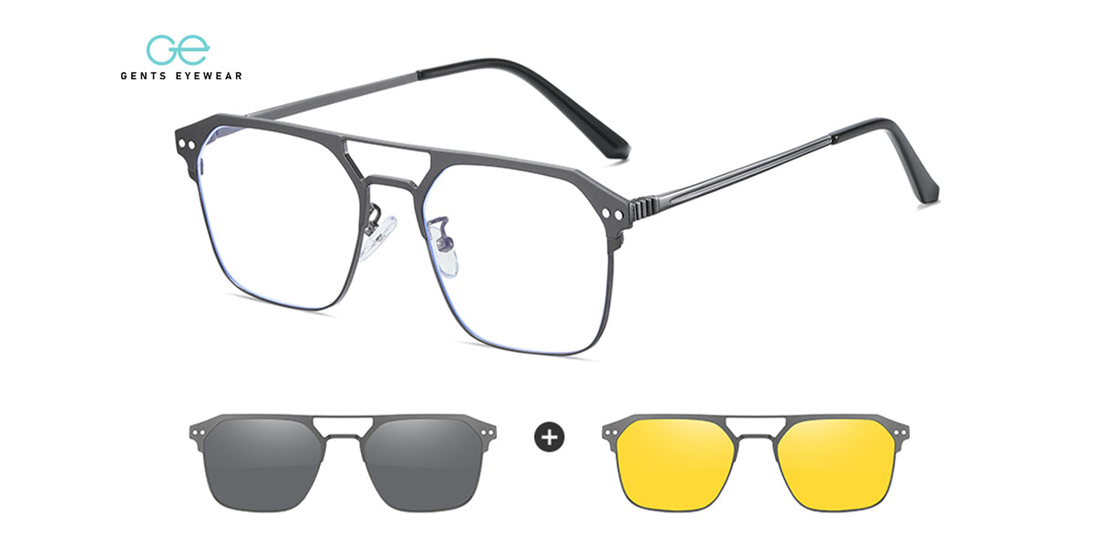 Johnny Clip-on Aviator Sunglasses For Men | GentsEyewear.com – Gentseyewear